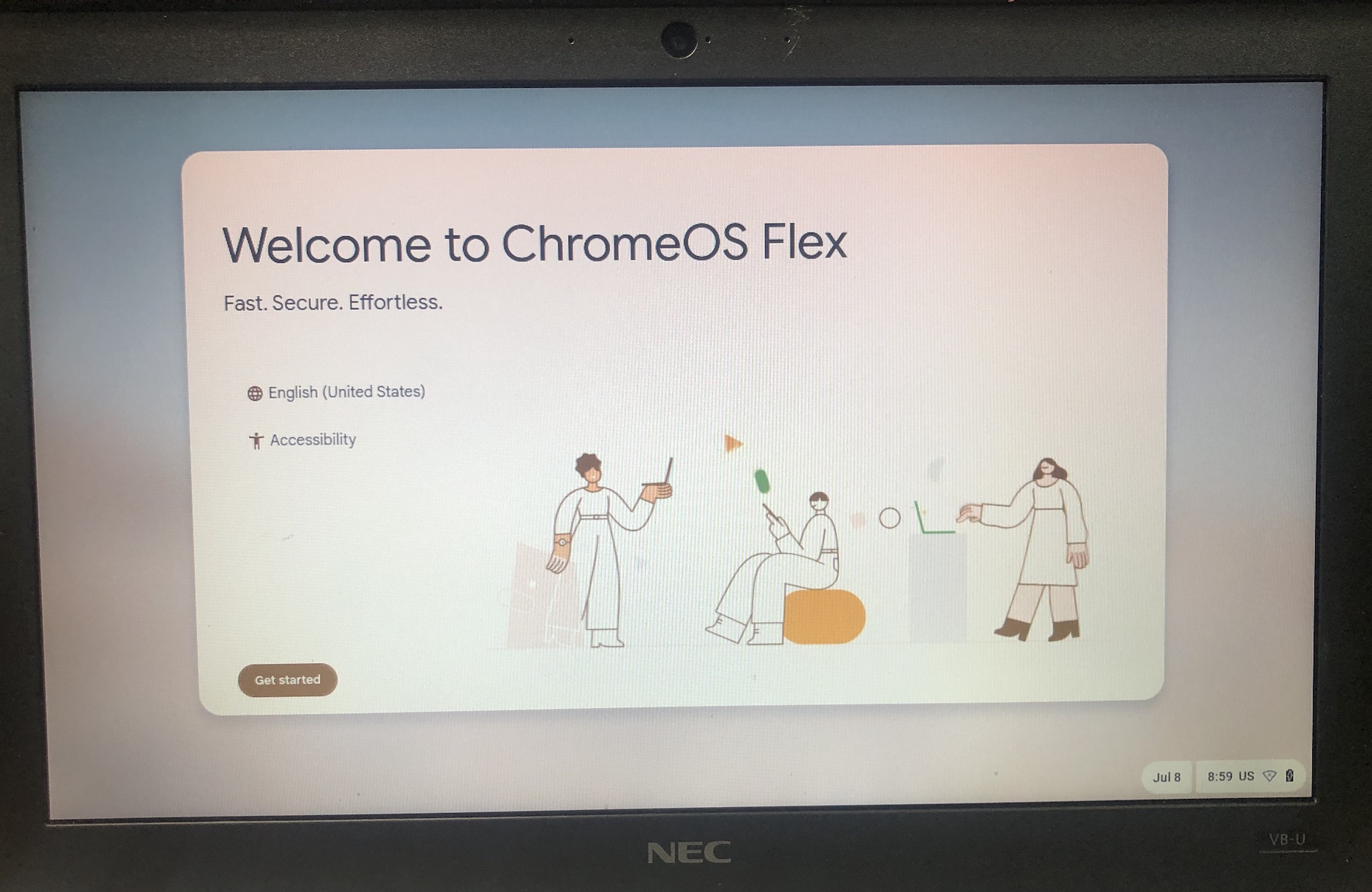ChromeOS Flexをインストールする | FUKUIZUMI LAB